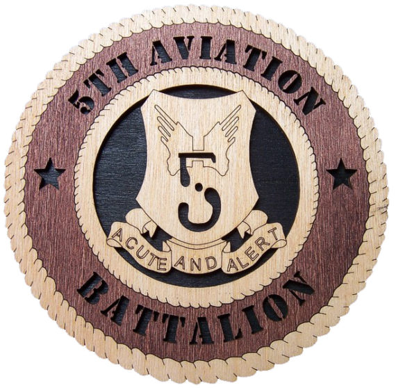 5TH AVIATION BATTALION – 11″ – WoodWerx.com