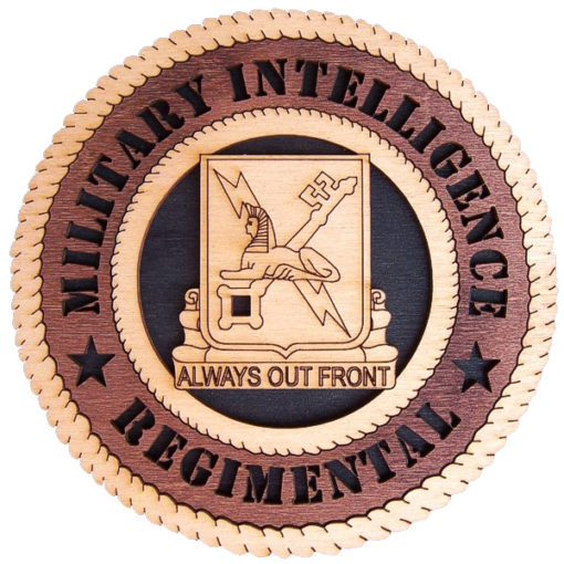MILITARY INTELLIGENCE REGIMENTAL – WoodWerx.com